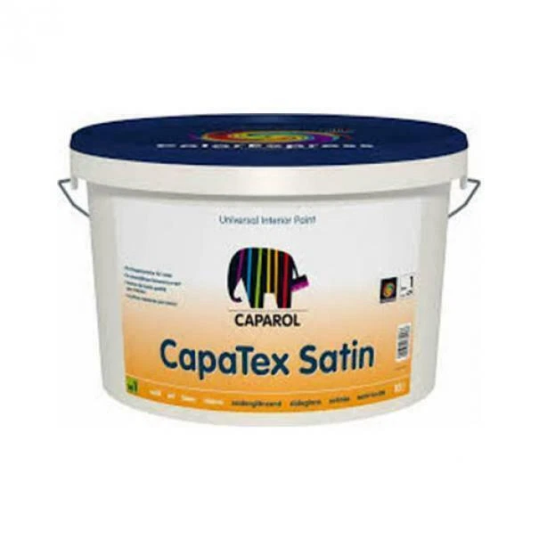 CAPAROL CAPATEX SATIN 20 Base 1/Bianco 10 Lt Idrosmalto Murale Satinato Per Inte EUR 104,05 ...