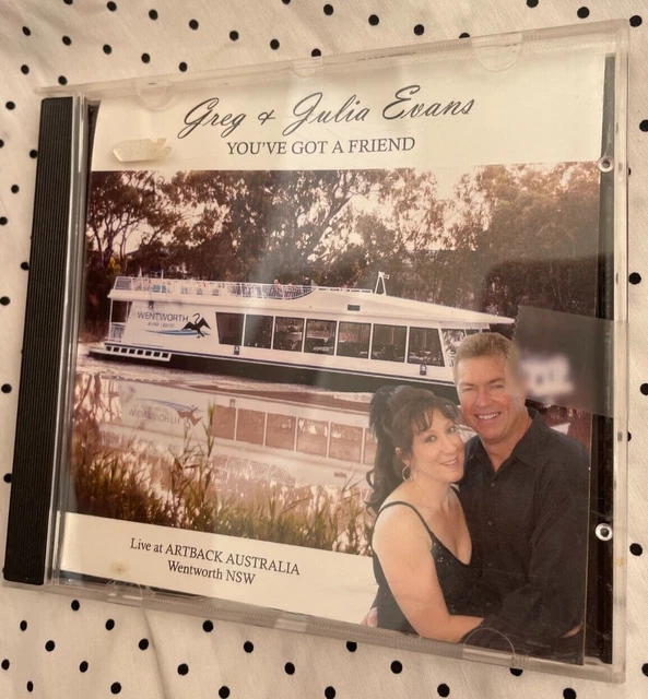 GREG & JULIA Evans - You've Got A Friend Cd. Live At Artback Australia, EUR 2,90 - PicClick FR