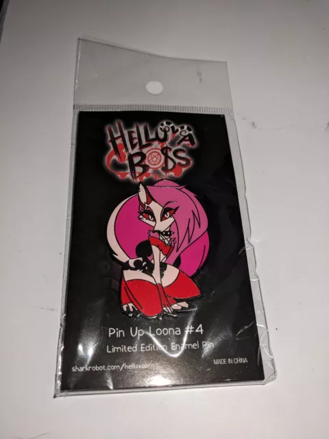 HELLUVA BOSS, HAZBIN hotel enamel pin, pin up loona #4 £21.00 - PicClick UK HELLUVA BOSS, HAZBIN hotel enamel pin, pin up loona #4 £21.00 - PicClick UK