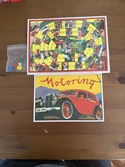 RARE MOTOR GAME Vintage 1970s Heritage Games Excellent Condition ...