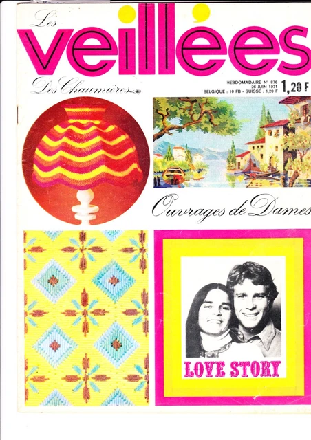 VEILLÉES LOVE STORY Ryan O'Neal Ali Mc Graw EUR 1,70 - PicClick FR