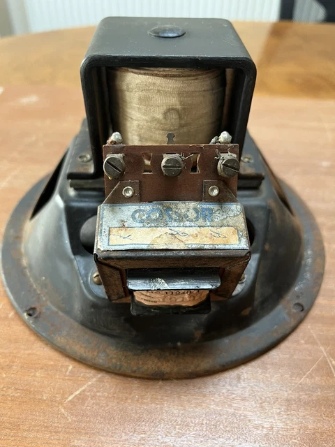 COSSOR FIELD COIL Speaker 8" £16.32 - PicClick UK