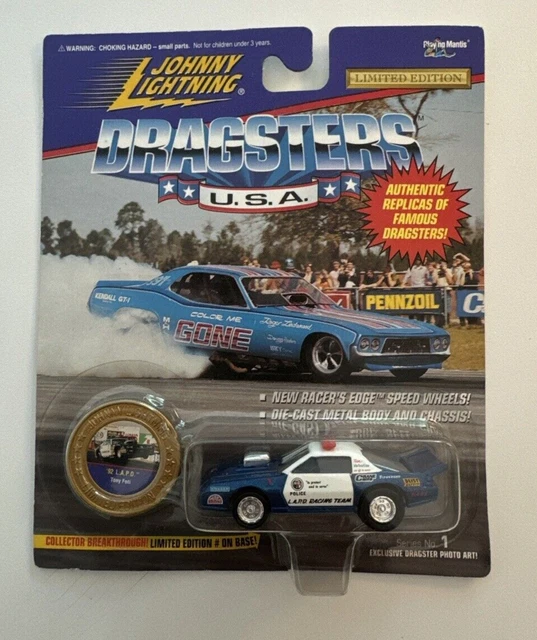 JOHNNY LIGHTNING DRAGSTERS USA '92 LAPD Racing Team 1/64 $11.99 - PicClick