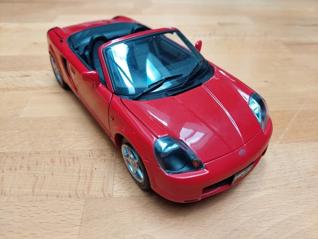 TOYOTA MR2 SPYDER/TOYOTA MRS rosso RHD AUTOART 1:18 EUR 79,00 - PicClick IT