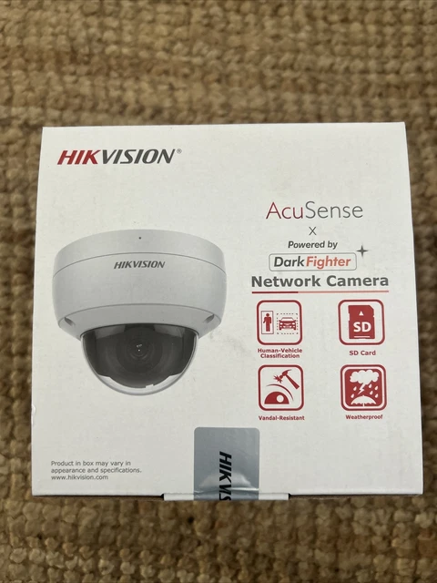 HIKVISION EXIR FIXED Dome Network Camera DS-2CD2166G2-ISU 2.8mm 6MP £44.99 - PicClick UK