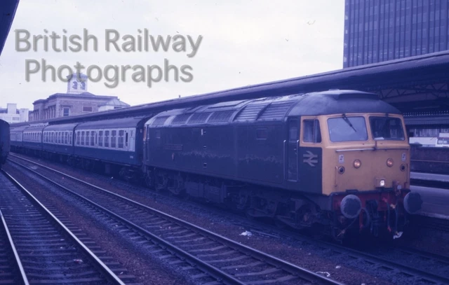35MM SLIDE BR British Railways Diesel Loco 47484 Class 47 at Reading ...