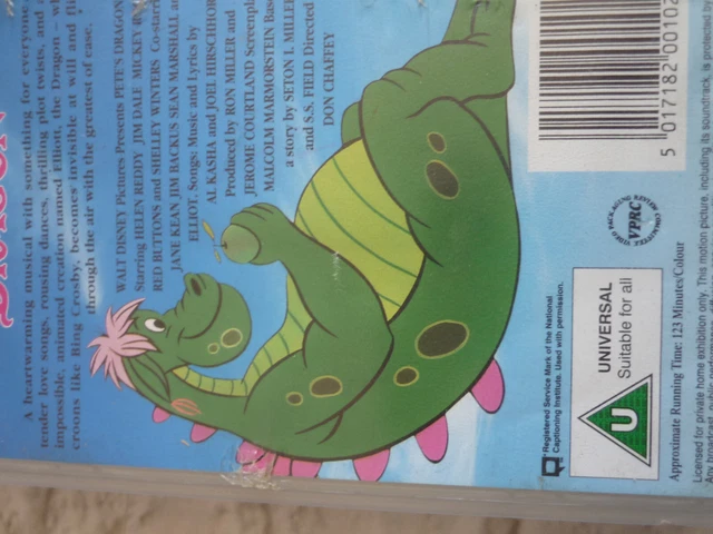 UK PAL VHS small box petes dragon £20.00 - PicClick UK
