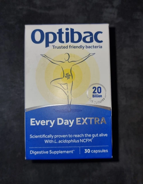 OPTIBAC PROBIOTICS EXTRA Strength for Every Day - 30 Capsules £15.00 ...