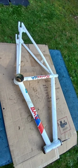 RALEIGH BURNER Bmx Mk2 Mk 2 Frame Old Rare Vintage 1980'S White £88.00 ...