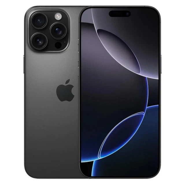 APPLE IPHONE 16 Pro max 256GB 5G Unlocked Black Titanium - UK Model ...