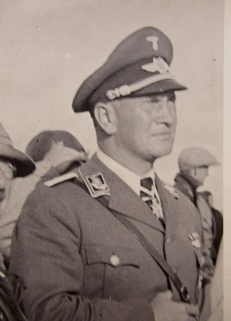 ALTES FOTO LUFTWAFFE Offizier mit Pour le Mérite aus dem 1. WK EUR 29 ...