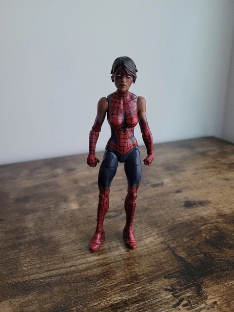 HASBRO MARVEL LEGENDS Space Venom Spider-Girl Ashley Barton 6 Inch ...