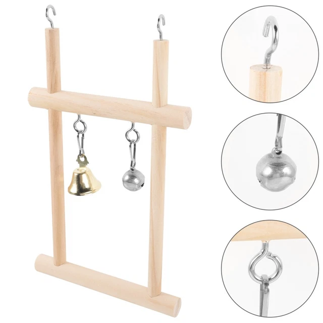 BIRD PERCH PARROT Toys Perches for Parrots Cage Grinding Platform $18. ...