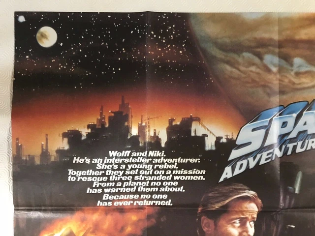 SPACEHUNTER ORIGINAL MOVIE Quad Poster 1983 Molly Ringwald Peter ...