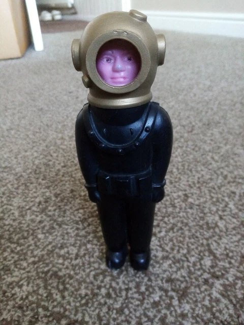OLD VINTAGE DEEP SEA DIVER TOY LAURIE HONG KONG 1960S/1970S SCUBA ...