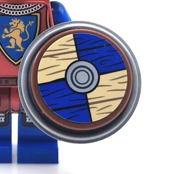 LEGO® KNIGHT MINIFIGURE Figure Shield Weapon Kingdoms Castle Falcon ...