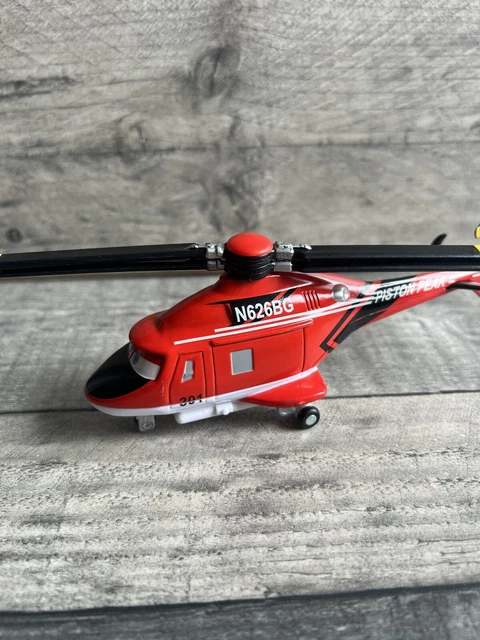 DISNEY PIXAR PLANES Piston Peak Blade Ranger Helicopter Diecast 1:55 £ ...