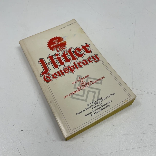 VINTAGE WW2 PAPERBACK Book Nazi Germany: Hitler Conspiracy John L Stipp ...