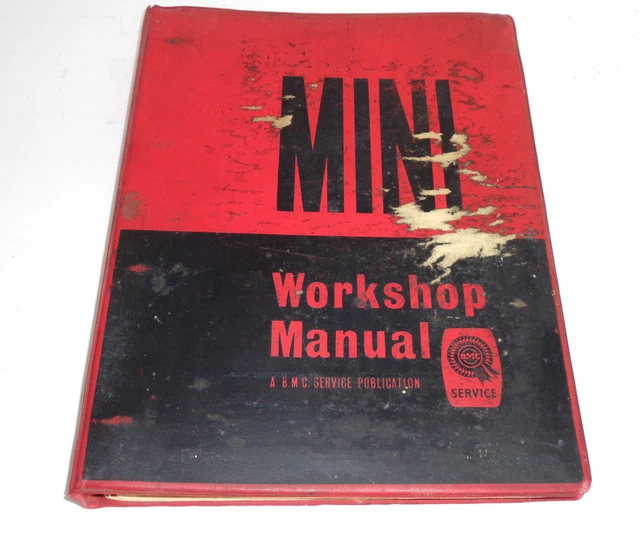 WORKSHOP MANUAL SHOP Manual BMC Mini / Mini Cooper / S from 1960s £60. ...