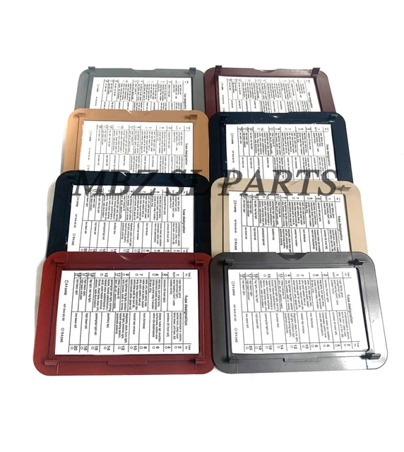 NEW OEM MERCEDES W107 R107 560SL 380SL 450SL 450SLC Gray Fuse box Cover ...