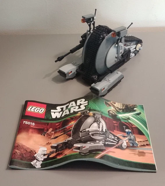 LEGO STAR WARS Corporate Alliance Tank Droid 75015 (NEAR COMPLETE ...