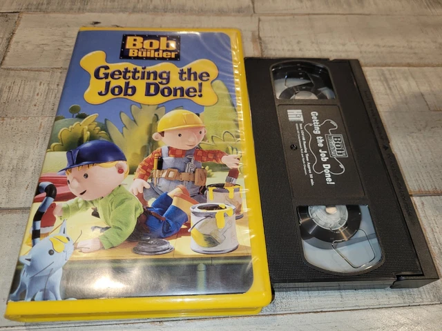 BOB THE BUILDER: Getting the Job Done (VHS, 2005) $30.00 - PicClick CA