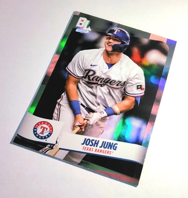 JOSH JUNG 2024 Topps Big League FOIL PEU COMMUN #216 - Texas Rangers EUR 0,92 - PicClick FR