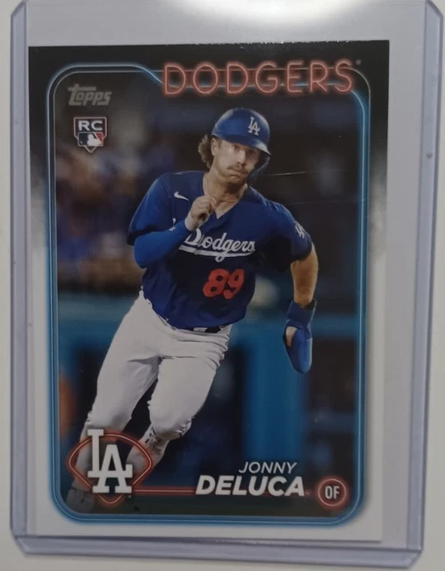 JONNY DELUCA 2024 Series 1 Topps Rookie Card RC #233 Los Angeles ...