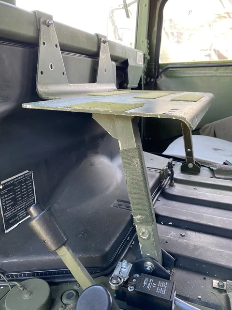 US ARMY HUMVEE Hmmwv M998 M1123 Radio Rack Radio Table £188.28 ...