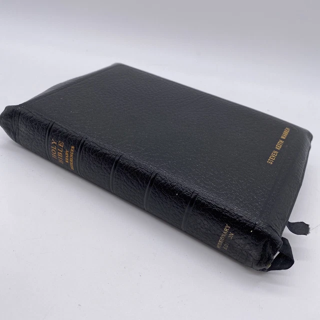 HOLY BIBLE READY References Missionary Edition LDS Mormon Leather Cover ...