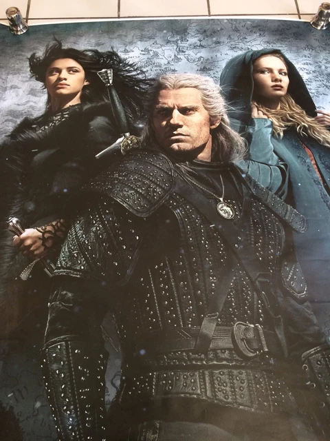 AFFICHE ROLLED POSTER Série Film The Witcher Netflix 120x175cm Abri Bus ...