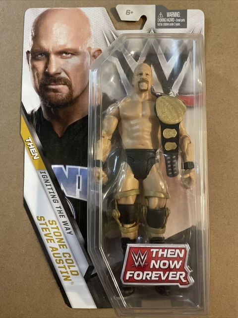 MATTEL WWE STONE Cold Steve Austin Then Now Forever Basic Figure With Belt EUR 24,10 - PicClick DE