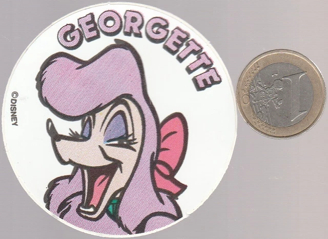 AUTOCOLLANT. CINÉMA. DESSIN animé. GEORGETTE. Disney EUR 2,50 - PicClick FR