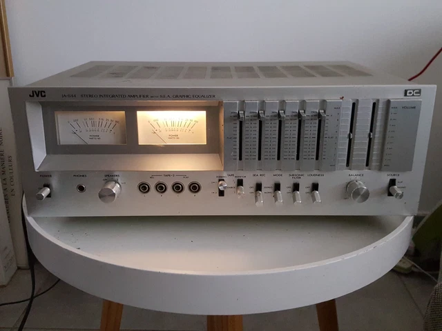 AMPLI HI-FI STÉRÉO vintage1970/80 JVC JA-S44 2 X 45 Watts RMS EUR 129 ...