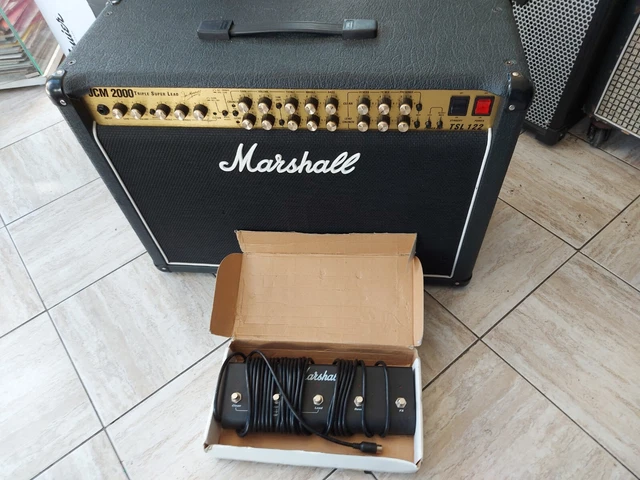 MARSHALL JCM 2000 TSL122 100W Combo Amp & Footswitch & Cover £490.00 ...