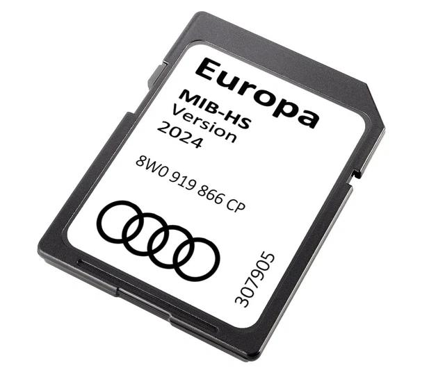 ORIGINAL AUDI MIB-HS 2024 SAT NAV Navigation SD Karte 8W0060866CP EUR ...