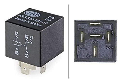 HELLA RELAY, MAIN current 12V 5-pin connector 4RA 933 791-167 £8.99 ...