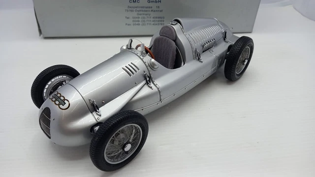 CMCM027U CMC AUTO Union Type D 1938-39 1/18 EUR 160,00 - PicClick FR