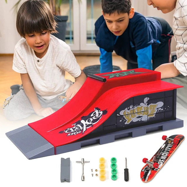MINI FINGERBOARD SKATE Park Ramp Kit Tech Deck Finger Board Ultimate Park Gifts £10.89 - PicClick UK