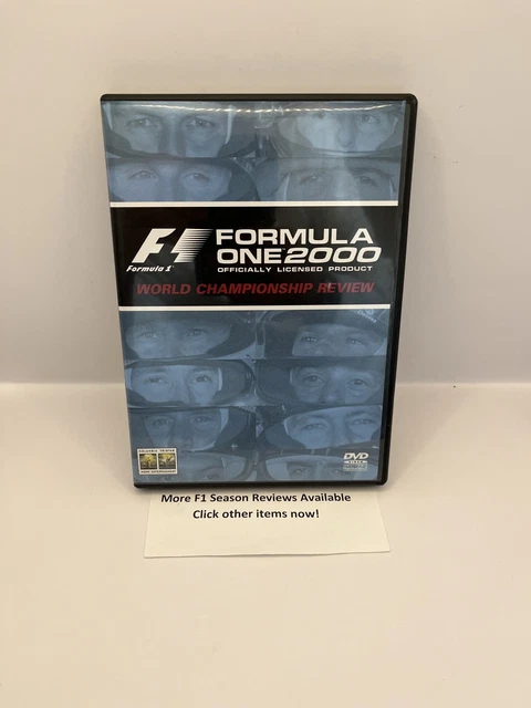 FORMULA ONE 1 F1 2000 DVD Official Championship Season Review ...