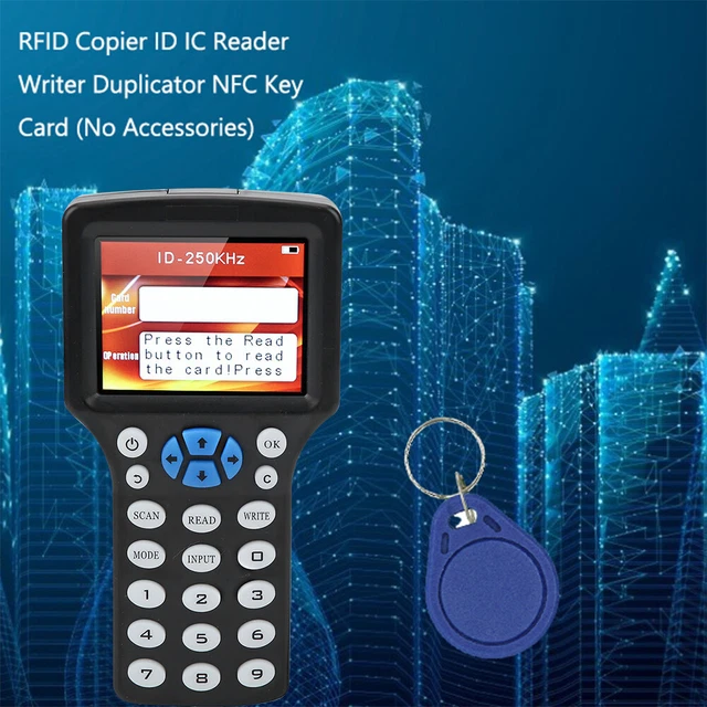 LETTORE SCHEDE DI controllo accesso RFID display a colori per scheda ...