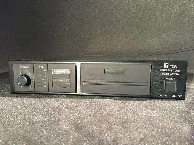 TOA MODEL WT-770 VHF High Band Wireless Tuner £21.52 - PicClick UK