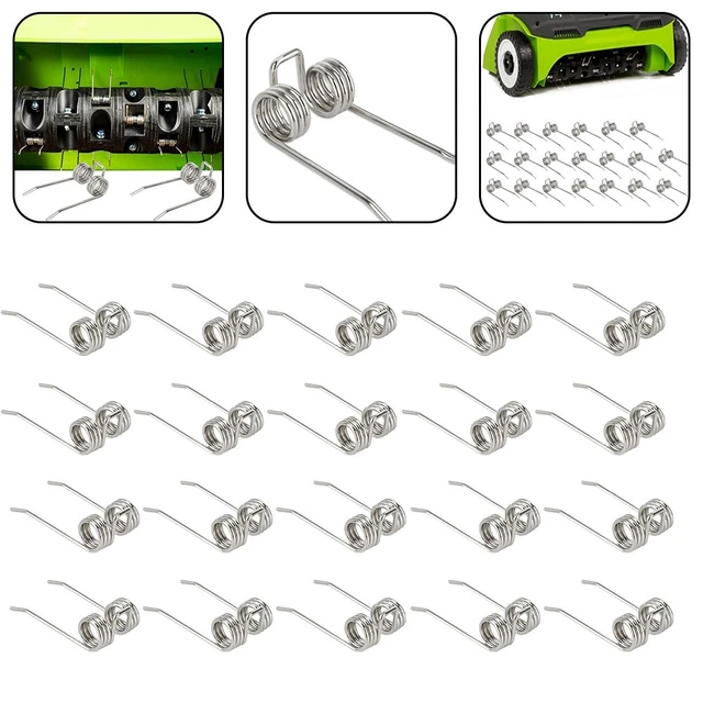 LAWN SCARIFIER REPLACEMENT Dethatcher Tines Scarifier Replacement Tines ...