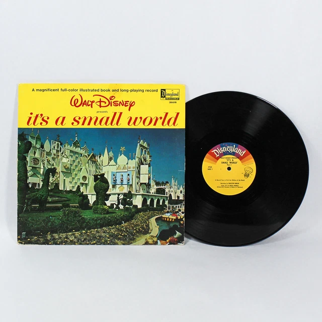 WALT DISNEY IT'S a Small World 1964 Disneyland LP Record & Booklet ...