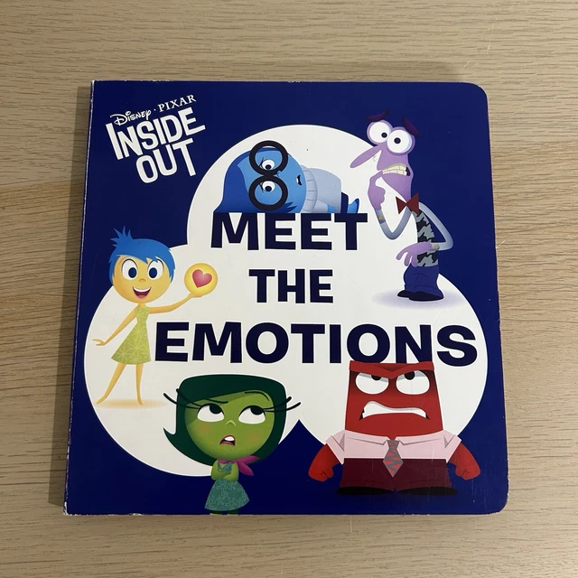 MEET THE EMOTIONS (Disney Pixar: Inside Out) Board Book Book $5.00 ...