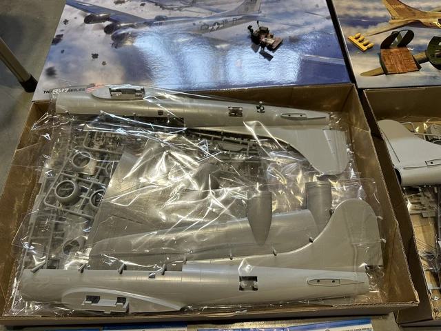 HK MODELS 1/48 B-17F B-17G kits + Eduard Aftermarket Parts $129.99 ...