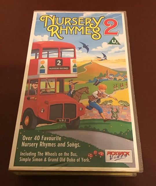 CHILDREN’S VHS NURSERY Rhymes 2 - VHS £10.00 - PicClick UK