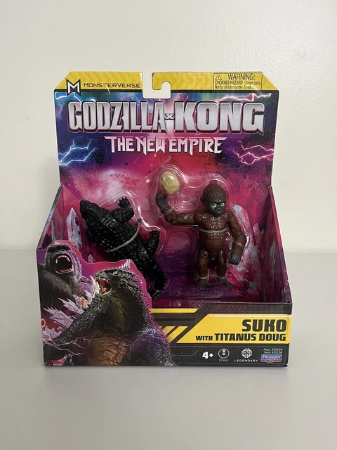 PLAYMATES MONSTERVERSE GODZILLA x Kong New Empire SUKO avec figurines ... PLAYMATES MONSTERVERSE GODZILLA x Kong New Empire SUKO avec figurines ...