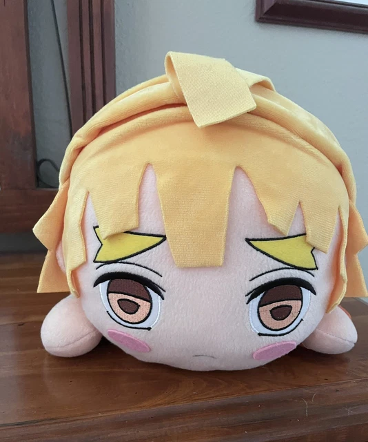DEMON SLAYER LAYING Zenitsu Plush Kimetsu No Yaiba Mascot Sega Stuffed ...