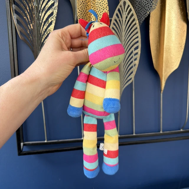 STRIPY HORSE SOFT Toy Plush Rainbow Designs by Jim Helmore Karen Wall ...
